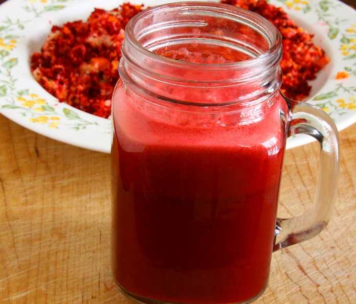 ABC Juice Recipe | Apple, Beet and Carrot Juice | Eggless Cooking