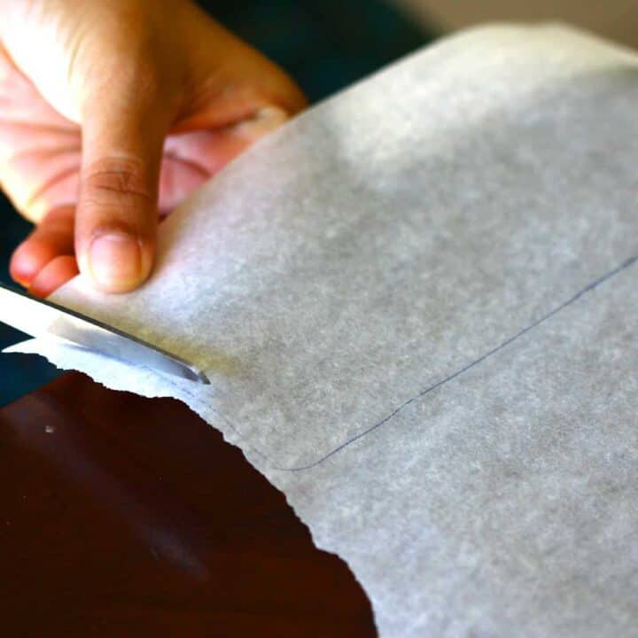 How To Line A Pan With Parchment Paper? | Eggless Cooking