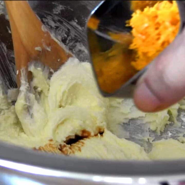 Simple Orange Cookies - Madhuram's Eggless Cooking