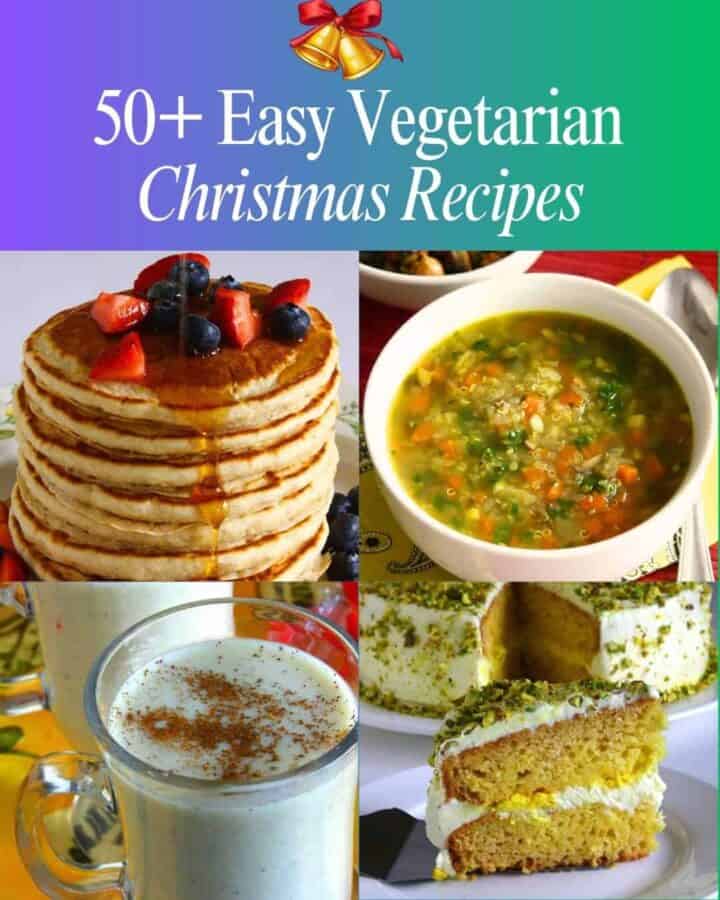 50+ Easy Vegetarian Christmas Recipes | Eggless Cooking