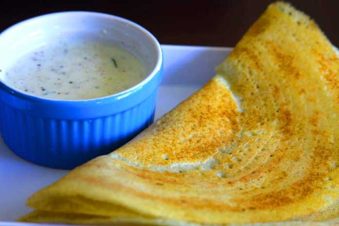 Brown Basmati Rice and Okra Dosa Recipe | Eggless Cooking