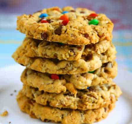 Terrific Texas Cowboy Cookies Recipe | Eggless Cooking