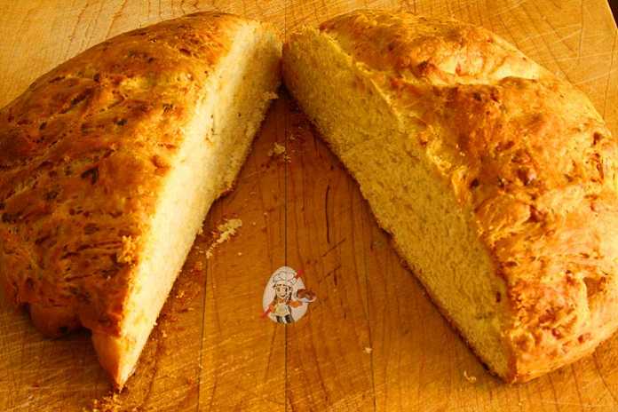 Easy Cheesy Potato Bread Recipe | Eggless Cooking