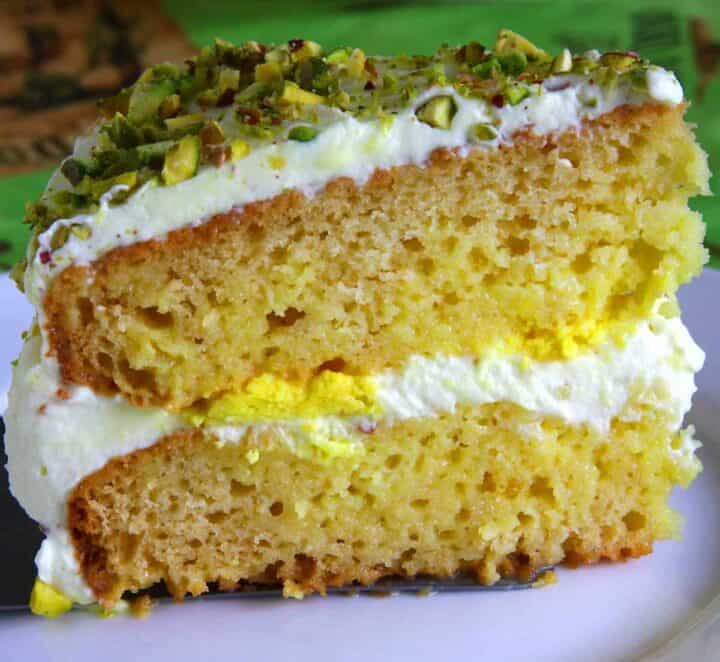 Eggless Tres Leches Cake with Rasmalai Recipe