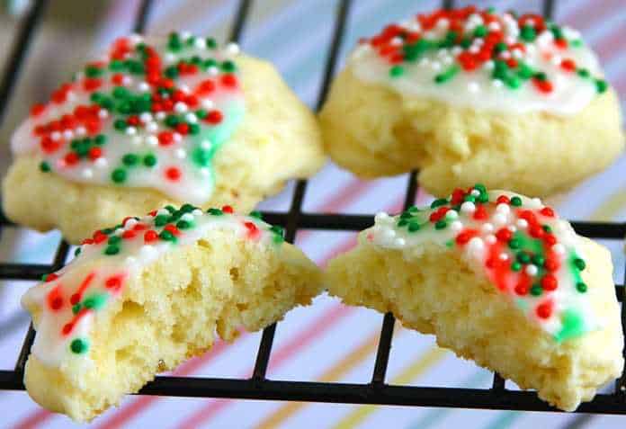 Italian Ricotta Cheese Cookies Recipe | Eggless Cooking